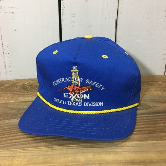 Accessories | Vintage Exxon Hat | Poshmark